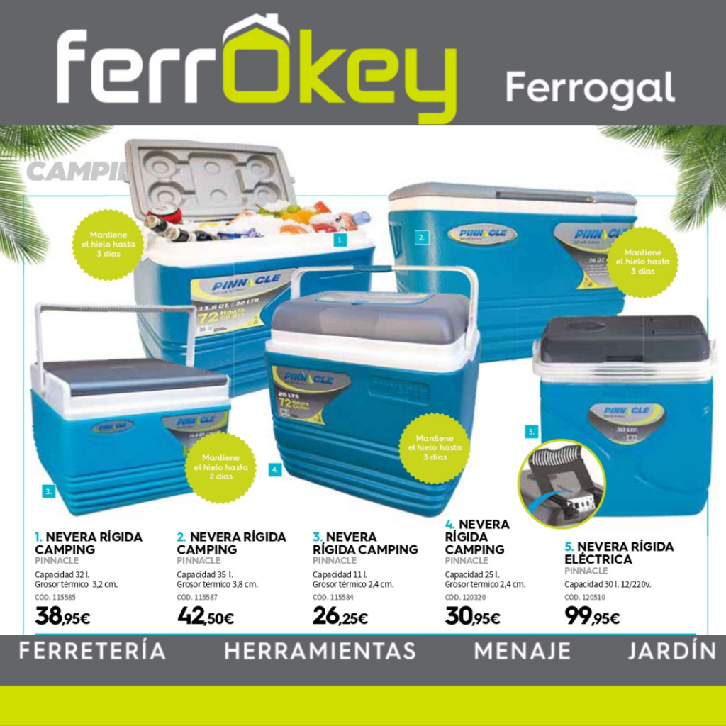 Neveras de camping - Ferretería Ferrogal