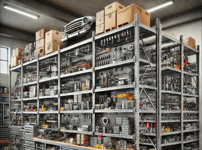 Estanterías metálicas para mecánicos con poco espacio | Ferrogal.com